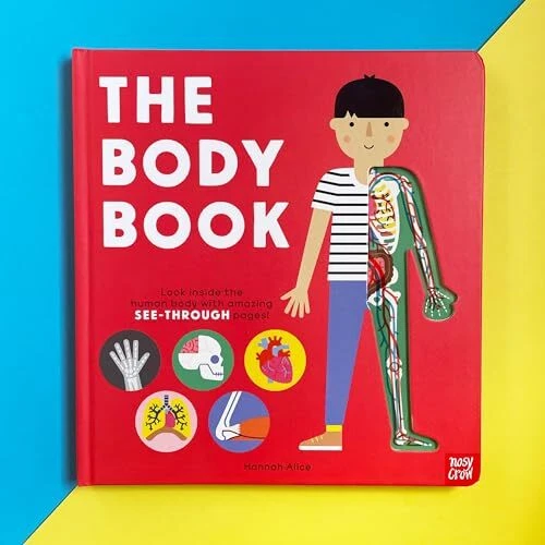 THE BODY BOOK: Look inside the human body with amazing SEE-THROU £10.93 ...