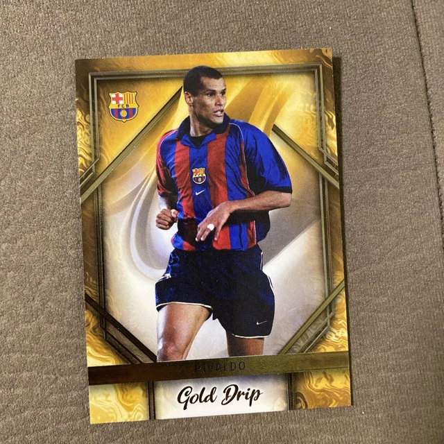 TOPPS BARCELONA TEAM Set 2023 2024 Gold Drip Rivaldo EUR 6,99 - PicClick IT