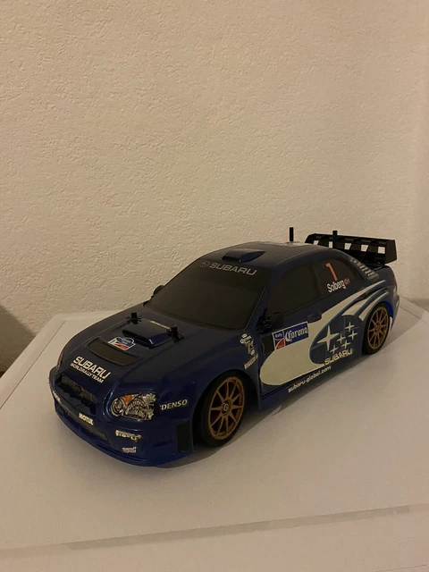 TAMIYA VINTAGE SUBARU Impreza Tt01 1/10 Nice Original Rc Car See Pics £ ...