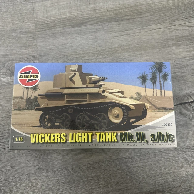 AIRFIX 1/76 SCALE VICKERS LIGHT TANK Mk.VI, a/b/c £15.05 - PicClick UK