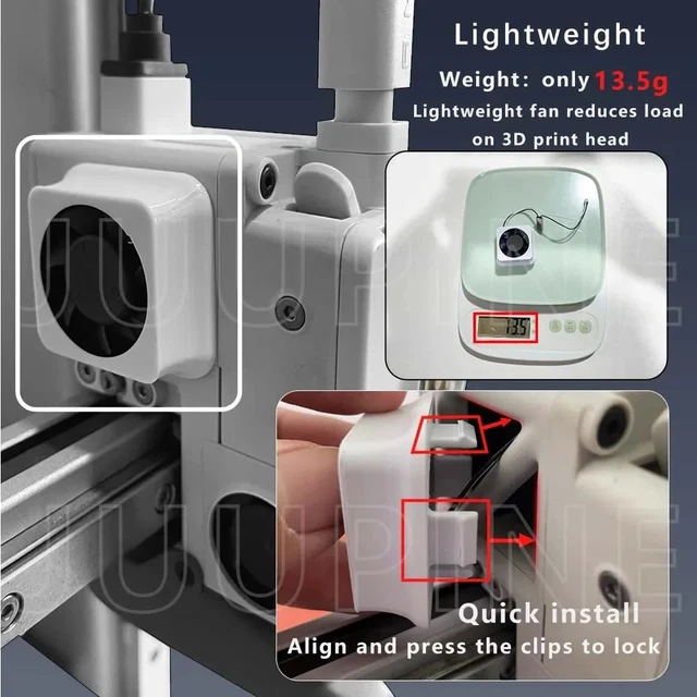 FOR BAMBU LAB A1 A1 mini Extruder Motor Cooling Fan Auto Fans 3D ...