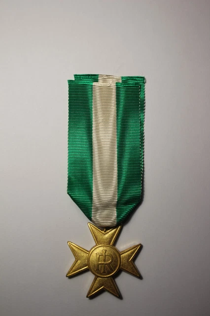 CROSS MEDAL FOR Xxv Years Of Anzianità In The Original Army With Ribbon ...