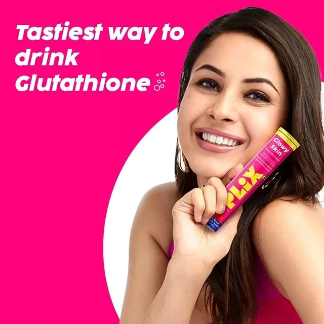 PLIX GLUTATHIONE TABLETS With Vitamin C For Clear&Youthful Skin ...
