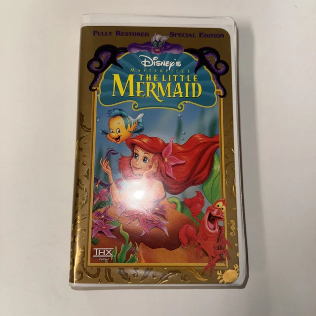 DISNEY THE LITTLE Mermaid VHS Video Tape Masterpiece Clamshell BUY 2 GET 1 FREE £4.64 - PicClick UK