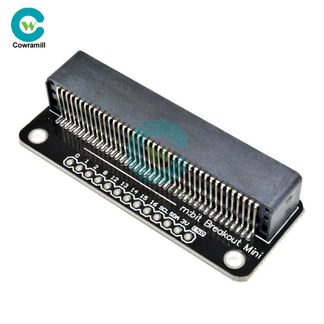 MICROBIT DEVELOPMENT 2.54MM Mini Breakout Expansion Plate Module ...
