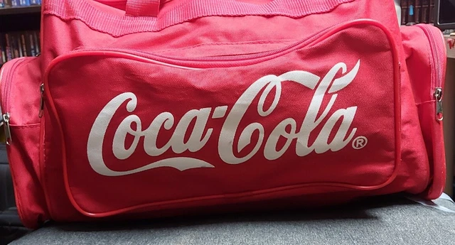 ORIGINAL COKE COCA cola duffle sports travel bag EUR 11,37 - PicClick DE
