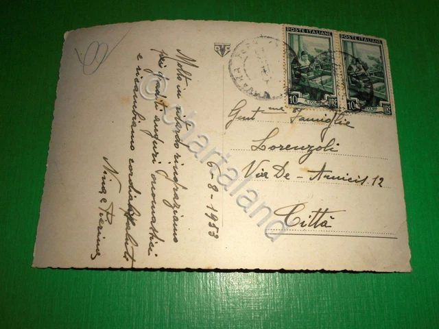CARTOLINA NOVARA - Via Fratelli Rosselli 1953 EUR 6,99 - PicClick IT