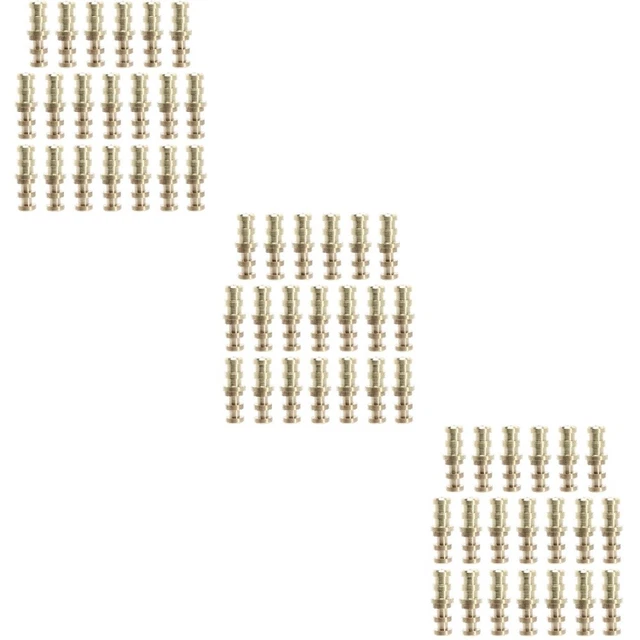 60 SETS TABLE Top Leaf Alignment Pins Dowels Aligners Copper Dining £24 ...