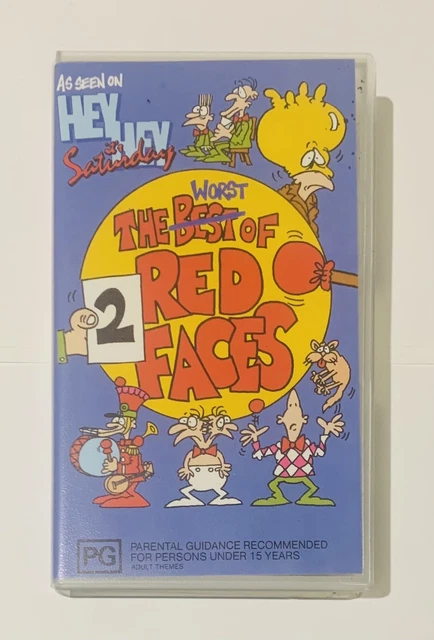HEY HEY IT'S Saturday - The Worst Of Red Faces 2 Vhs Video Cassette ...