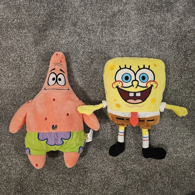 OFFICAL SPONGEBOB AND Patrick Plush Soft Toy - Nickelodeon 2014 Simba ...