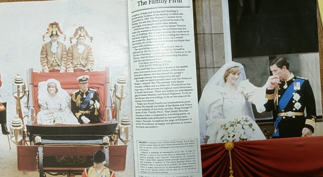 THE ROYAL WEDDING ALBUM A MAJESTY SPECIAL PRINCESS DIANA COLLECTABLE ...