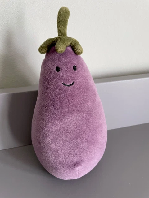 Jellycat Vivacious Vegetable Aubergine Small Size 16cm £14 00