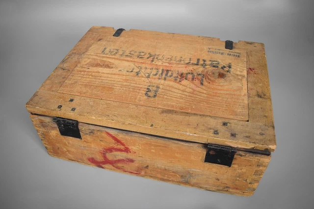 BERLIN 1945 WWII WW2 Original German MG34 MG42 Mauser K98 Box *SOVIET ...