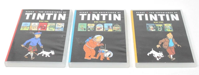 DVD - THE Adventures Of Tintin: Complete Collection - 5 Disc set. EUR ...