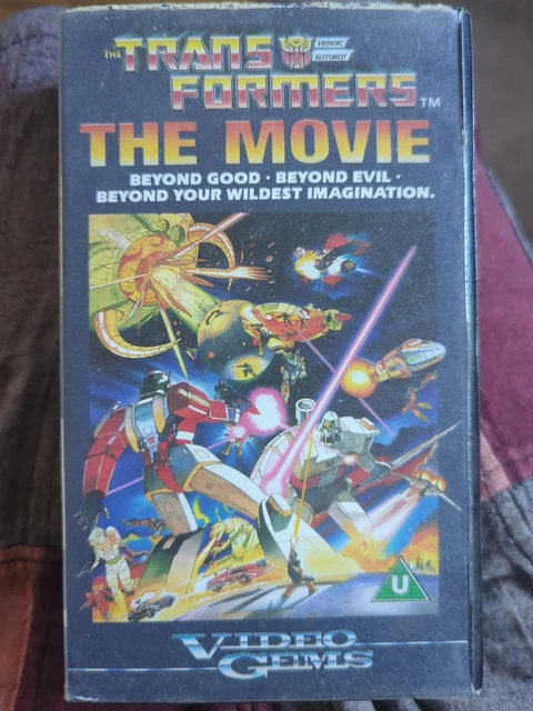 TRANSFORMERS THE MOVIE VHS PAL £9.70 - PicClick UK
