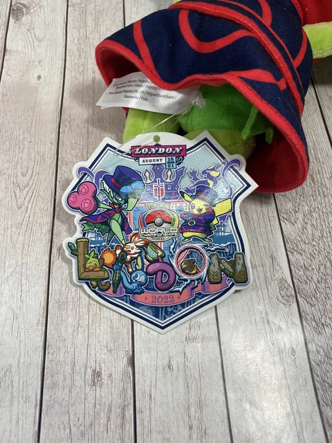 ROSERADE PLUSH POKEMON Center Exclusive - World Championship London ...