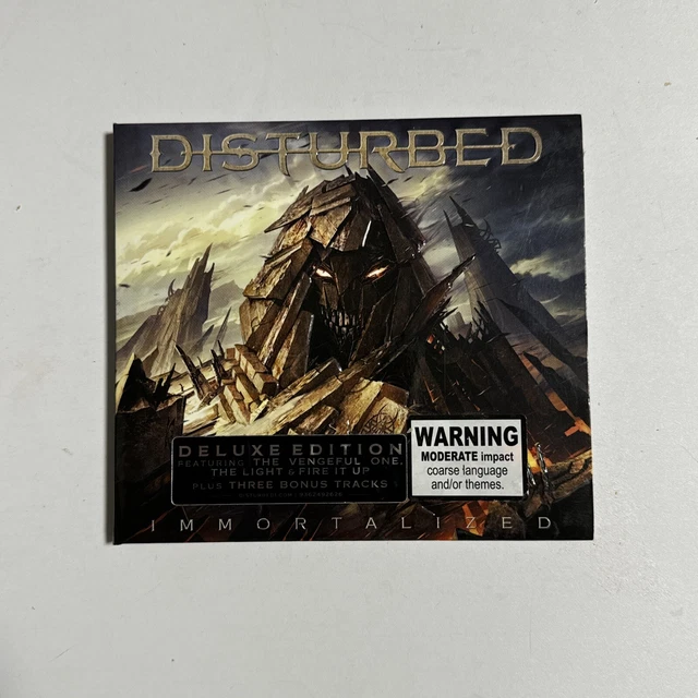 IMMORTALIZED [DELUXE VERSION] [Limited Edition] by Disturbed (CD, 2015 ...