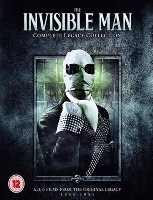 INVISIBLE MAN COMPLETE Legacy Collection - 4 Disc Blu-ray Bluray Movie ...