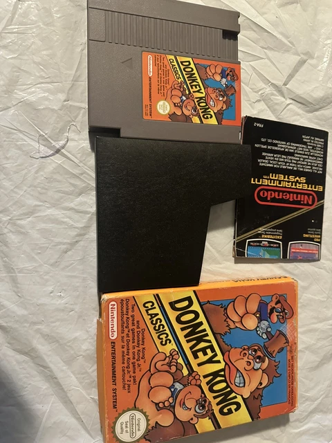 DONKEY KONG CLASSICS (Nintendo NES, 1986) Sans Notice A71 EUR 60,00 ...