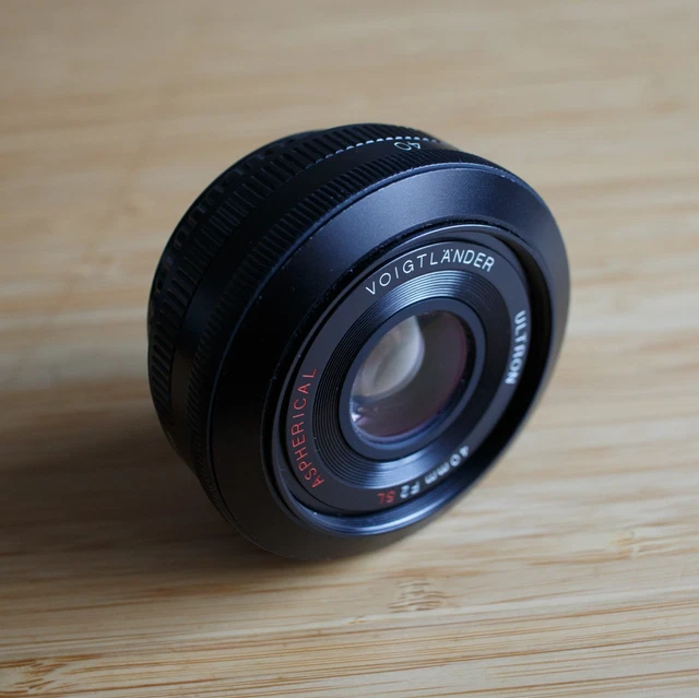 VOIGTLANDER ULTRON ASPHERICAL 40mm f/2 SL II - Canon EF Fit £373.90 ...