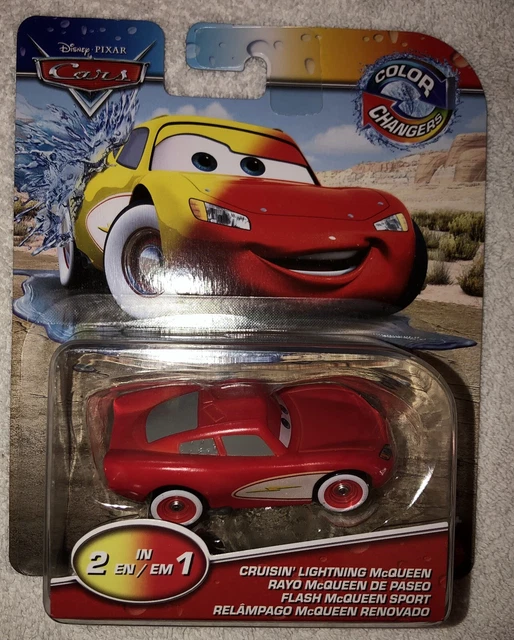 DISNEY PIXAR CARS Color Changers CRUISIN' LIGHTNING MCQUEEN NEW FAST ...