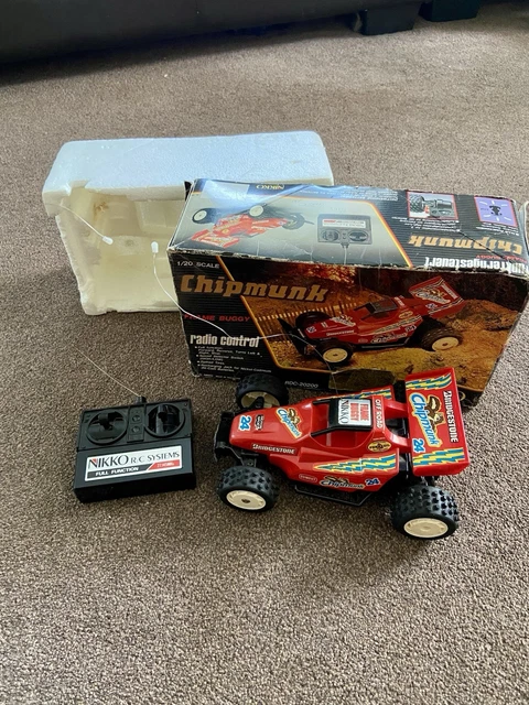 NIKKO MINI CHIPMUNK 1980s Vintage Radio Control RC Car 1/20 Scale £17. ...