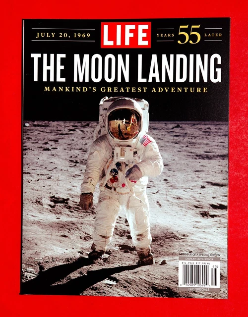 LIFE MAGAZINE-THE MOON Landing-55 Years Later-Mankind's Greatest ...