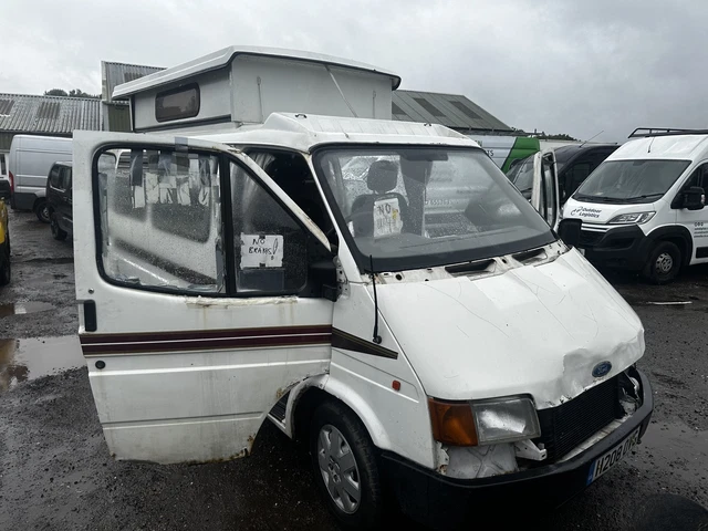 1990 FORD TRANSIT 2L Petrol Camper Motorhome Project Spares or Repairs ...