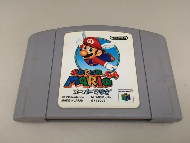 SUPER MARIO 64 Nintendo N64 Logiciel Japonais Version EUR 46,42 ... SUPER MARIO 64 Nintendo N64 Logiciel Japonais Version EUR 46,42 ...