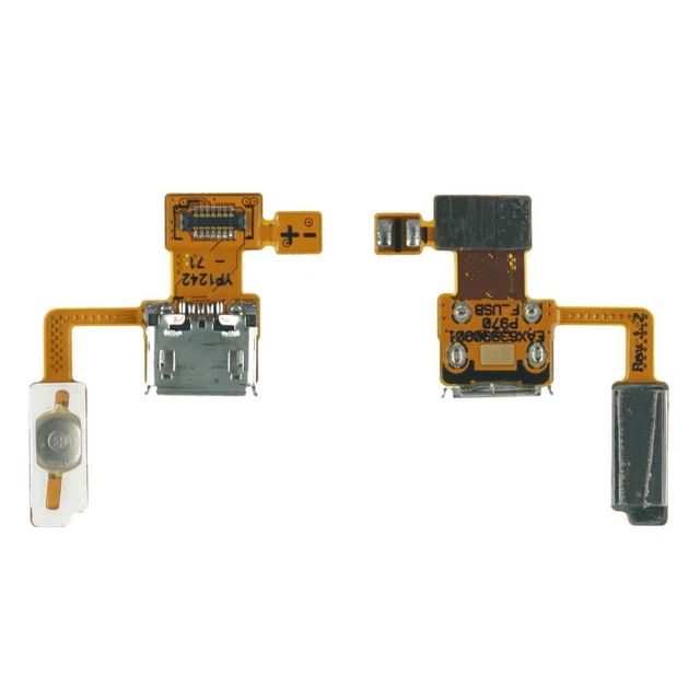 LG OPTIMUS BLACK P970 On Off Clé Flexible Micro USB Connecteur Ligne ...