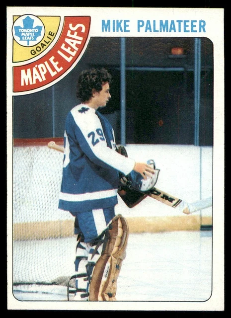 1978-79 TOPPS MIKE Palmateer #160 feuilles d'érable de qualité ...