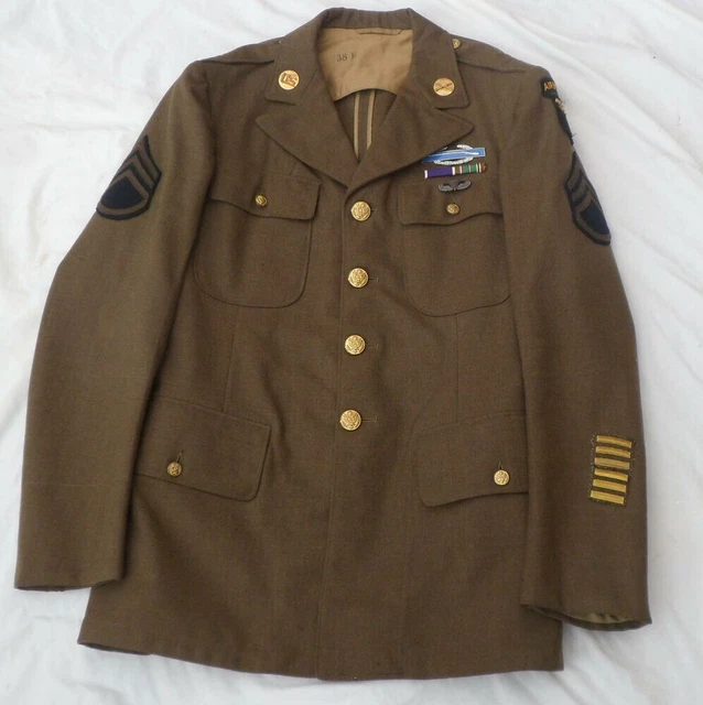 WW2 NICE US army class A jacket £90.00 - PicClick UK