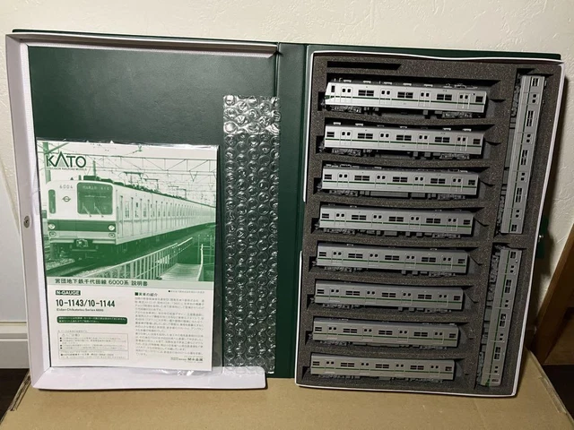 KATO TOKYO METRO 6000 Series Basic+Additional 10-Car Set 371130 $632.42 - PicClick CA