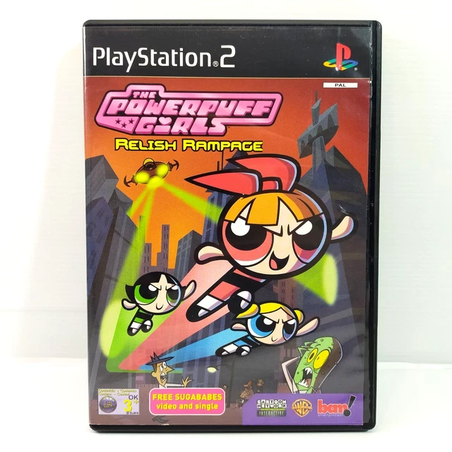 THE POWERPUFF GIRLS Relish Rampage PlayStation PS2 Used Complete With ...