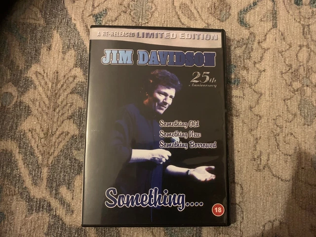 JIM DAVIDSON 25TH Anniversary DVD Something Old Something New Region 2 ...