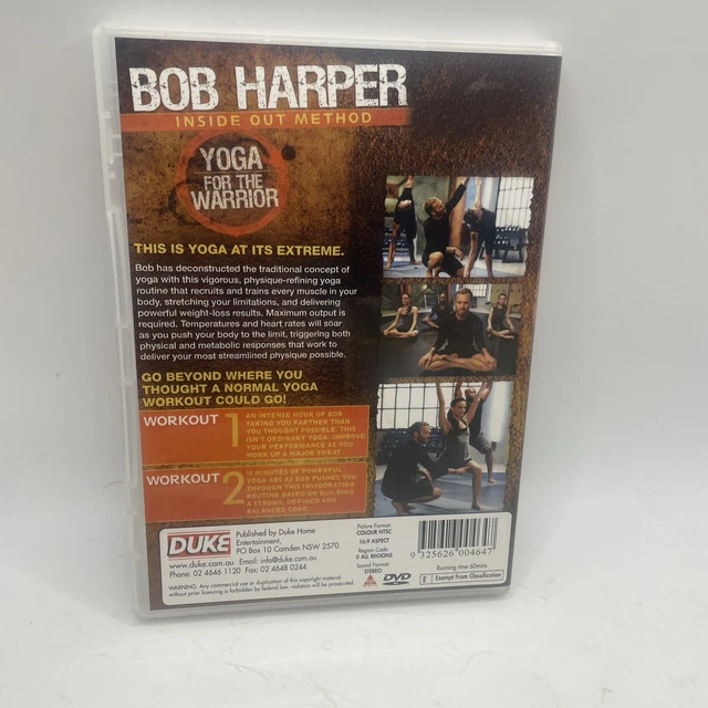 BOB HARPER X 3 DVD Inside Out Method Exercise Region All Kettlebell ...