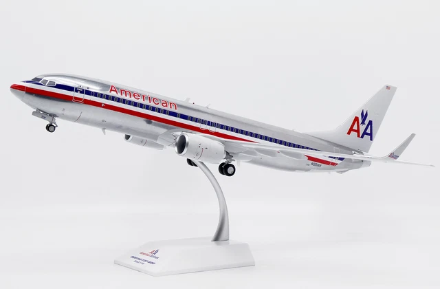 1:100 JC WINGS American Airlines Boeing 737-800 Airplane Diecast Aircraft Model $332.00 ...