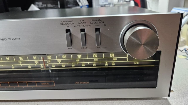 VINTAGE TRIO KT 400L FM/AM STEREO TUNER 1980 stored 30 years £63.06 - PicClick UK