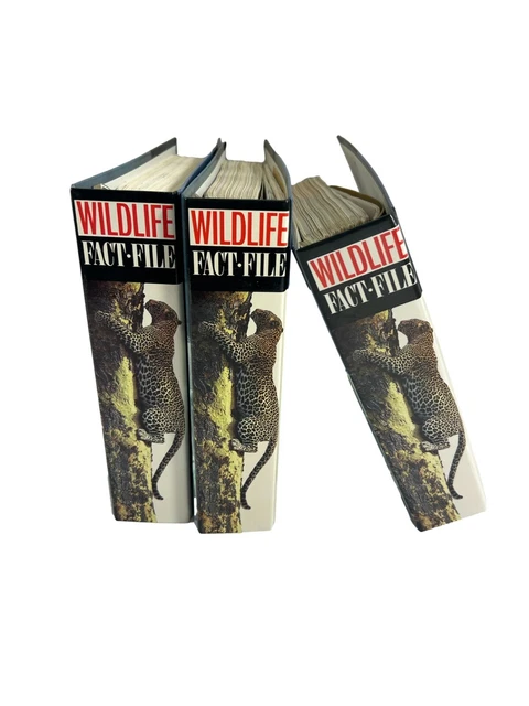 VTG 90S WILD Life Fact Files Binders Animals Homeschool Nature READ $50 ...