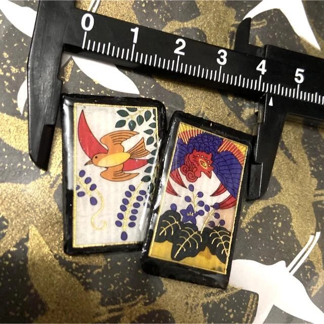 OBIDOME KIMONO JAPAN Hanafuda Elegance Of Two Types Bird Picture Cards ...