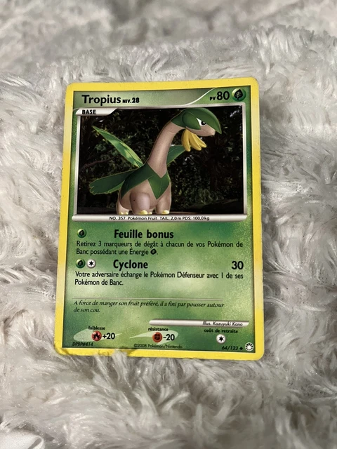 CARTE POKÉMON TROPIUS 64/123 Unco DP Trésors Mystérieux NM EUR 0,70 ...