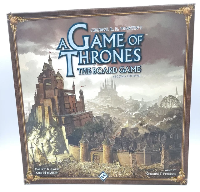 GAME OF THRONES Board Game 2nd Edition Table Top Demo Version Complete ...
