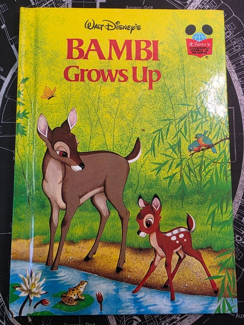 WALT DISNEY’S BAMBI Grows Up Vintage 1979 Wonderful World Of Books £5. ...
