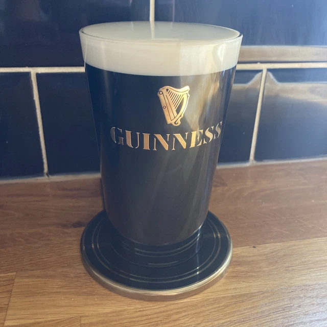 GUINNESS ILLUMINATED BAR Top Pub Pump Font Sign Advertising Light Rare ...