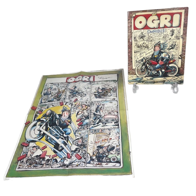 OGRI OMNIBUS PAUL Sample Bike magazine cartoon strip book 1st edition w ...