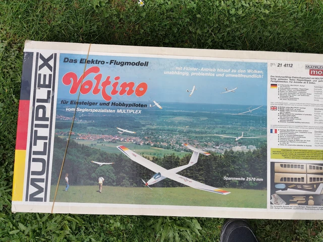 VOLTINO VON MULTIPLEX, Spannweite 2570mm, Best-Nr. 214112 neuer Bausatz ...
