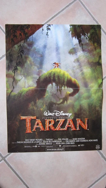 AFFICHE CINÉMA TARZAN 40x54cm Poster / Walt Disney / Kevin Lima / Chris ...