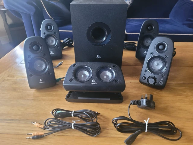 LOGITECH Z506 MULTIMEDIA 5.1 Surround Sound Speaker System - 75W UK Plug £80.00 - PicClick UK