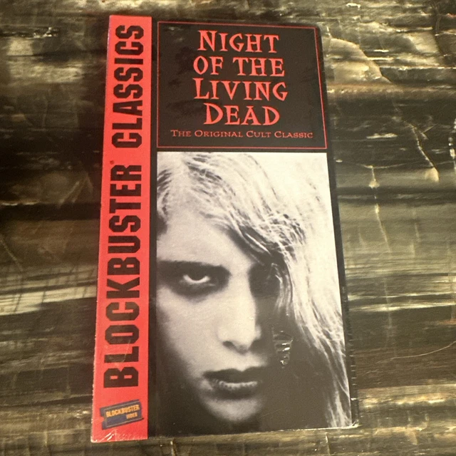 NIGHT OF THE Living Dead Vhs (1968) Blockbuster Classics Factory Sealed ...