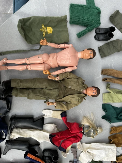 PALITOY HASBRO 1964 Action Man X 2 With Original Clothes And ...